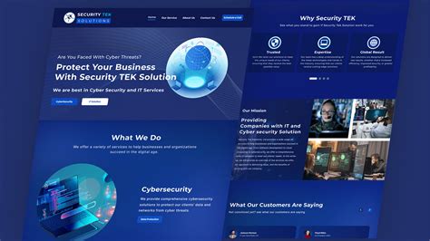 Security Tek Solutions Behance