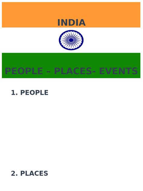 India Powerpoint Class Activity Pdf