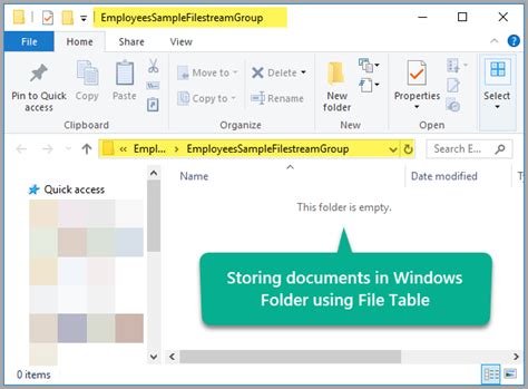 Learn To Store And Analyze Documents On Windows File System With Sql