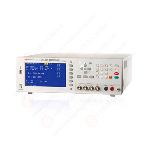 Lcr Meter With Dc Bias Current Source Lisun