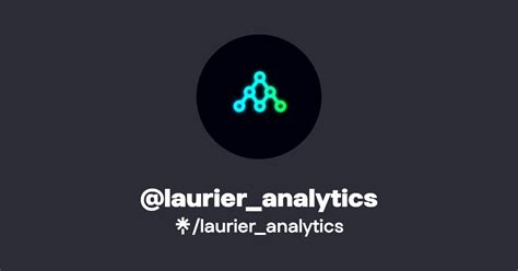 Laurier Analytics Instagram Linktree