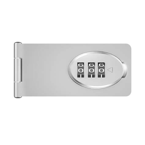 Sheng Yi Home Improvement Hardware Cabinet Password Hasp Lock Slide Latch Keyless Lock For Door