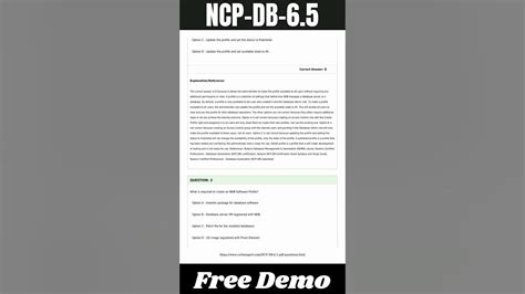 NCP-DB-6.5 Exam Questions | Nutanix Certified Professional - Database Automation (NCP-DB v6.5 ...