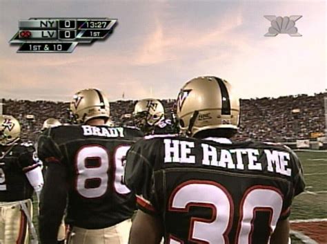 Ex Nfl Rod Smart Aka He Hate Me Signed Las Vegas Outlaws Xfl Jersey