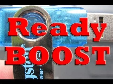 How To Use Readyboost In Windows Youtube