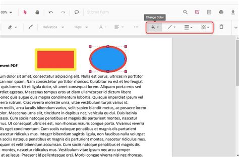 How To Add Shape To Pdf Online And Offline