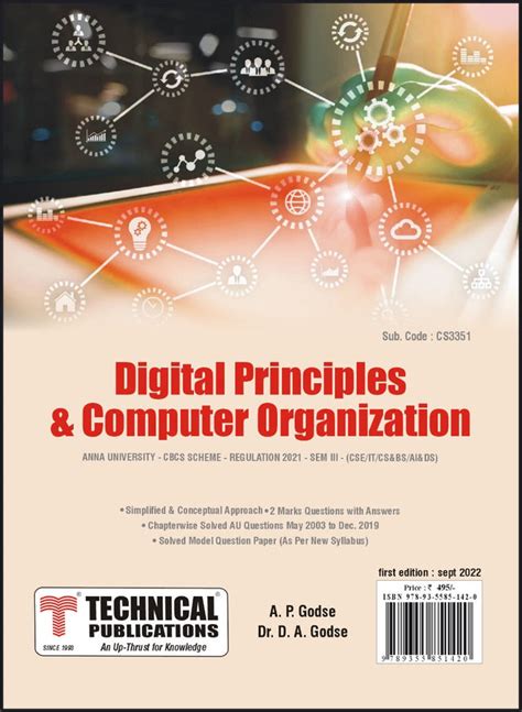 Digital Principles And Computer Organization For Be Anna University R21c