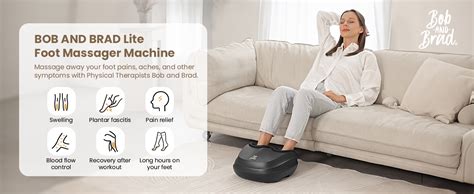 Bob And Brad Foot Massager With Heat And Remote Shiatsu