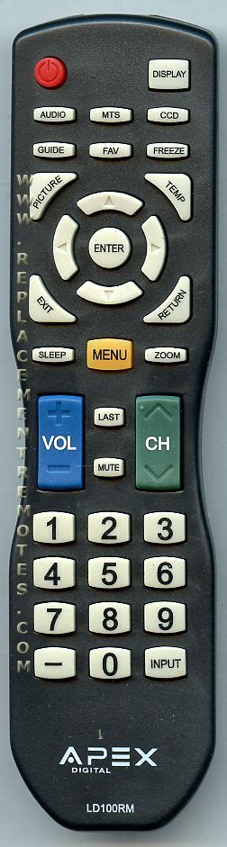 Buy Apex LD RM TV TV Remote Control
