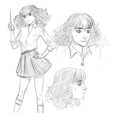 Hermonie Character Desgin By Disclaimer Hentai Foundry