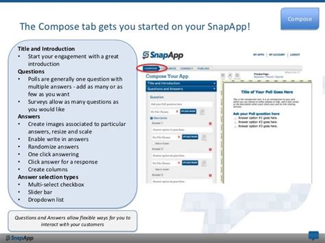 snapapp features and benefits