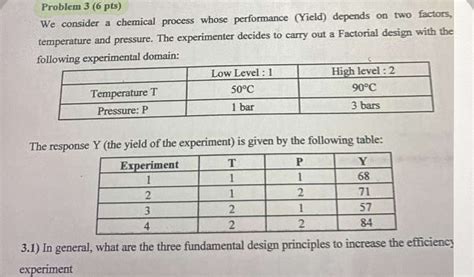 solved problem 3 6 ﻿pts we consider a chemical process