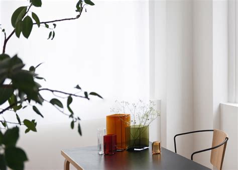 Bouroullec Brothers Design Minimal Coloured Ruutu Vases For Iittala