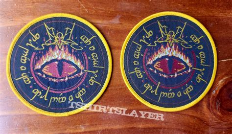 Summoning Eye Of Sauron Patch Tshirtslayer Tshirt And Battlejacket
