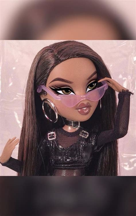 Pin By N Adz On Bratz Girls Brat Doll Pink Tumblr Aesthetic Black