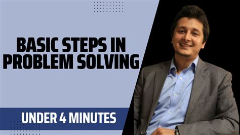basic steps in problem solving urdu and hindi youtube