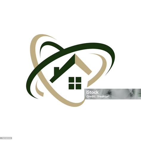 부동산 사업 및 모기지 기업에 대한 부동산 부동산 로고 벡터 디자인 아이콘에 대한 스톡 벡터 아트 및 기타 이미지 아이콘 집 가정 생활 Istock