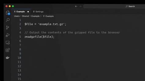 Basic Example Of Php Function Gzputs