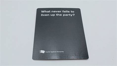 Cards Against Humanity Card Game Rules For How To Play Geeky Hobbies