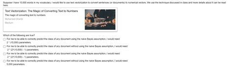 solved text vectorization the magic of converting text to