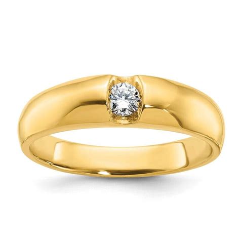 Ibgoodman Mens Diamond Ring Mounting 14k Gold B56532 4y Homebello