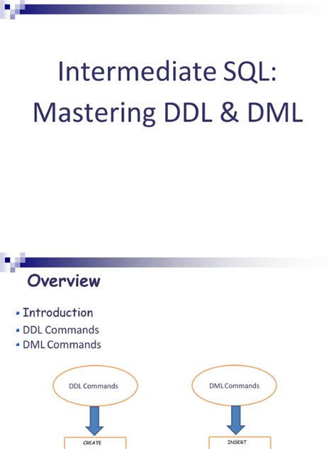Sql Presentation Pdf
