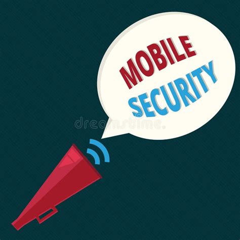 Text Sign Showing Mobile Security Conceptual Photo Protection Of