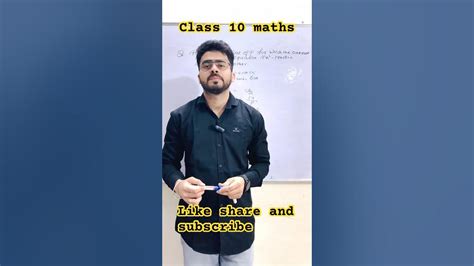 Shots Class10th Mathematicclass10 Class10maths Maths Education