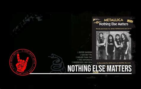 Song Review Metallica “nothing Else Matters”