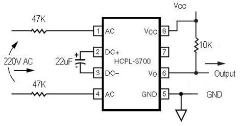 Mains AC DC Optocoupler Wiring Electrical Engineering Stack Exchange
