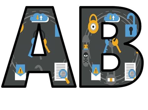 New Internet Safety Ict Display Lettering Whole Alphabet Numbers Signs Instant Titles New Internet Safety Ict Display Lettering Whole Alphabet Numbers Signs Instant Titles