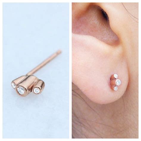 Add A Little Dimension And Sparkle To Your Lobes Jewelry Pretty