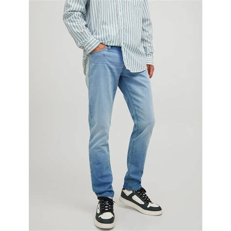 Джинсы зауженные glenn синий Jack & Jones купить в интернет-магазине ...