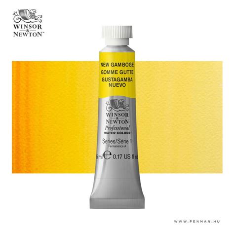 Winsor And Newton Professional Akvarell 5mm Tubus New Gamboge