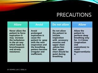 Breathing And Incentive Spirometry Presentation Pptx