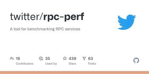 twitter use rust “a tool for benchmarking rpc services” r programming