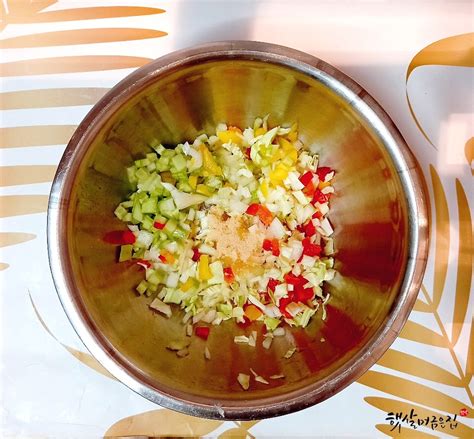 류수영 코울슬로 양배추 옥수수샐러드 콘슬로우 캔요리