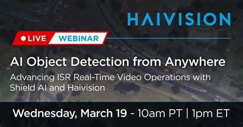 Webinar Ai Object Detection From Anywhere John Lawrence