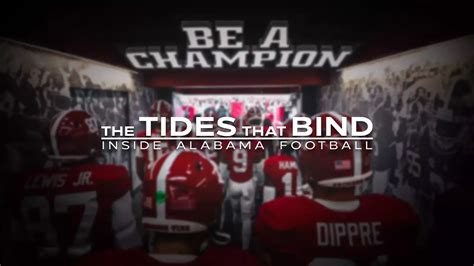 University Of Alabama Grants Unprecedented Access To Crimson Tide For