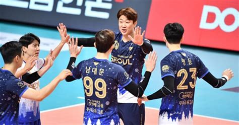 프로배구 우리카드 아가메즈 공백에도 삼성화재 제압