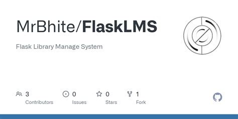 Github Mrbhiteflasklms Flask Library Manage System