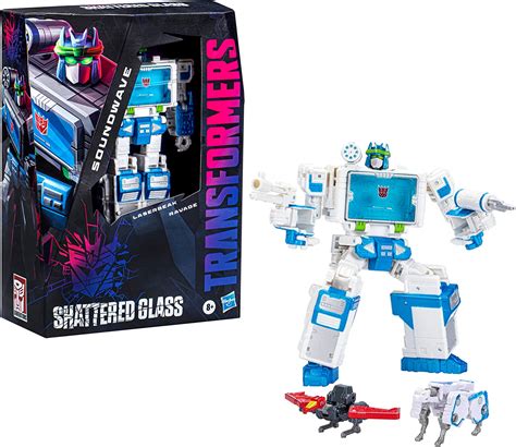 Transformers Generations Shattered Glass Collection Soundwave Kings Toys