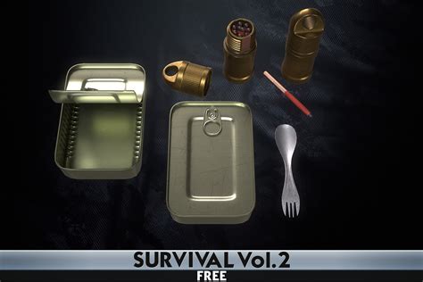 Survival Vol Free D Props Unity Asset Store