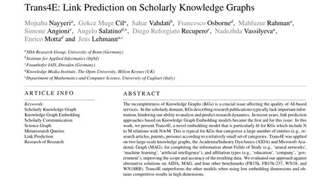 Knowledge Graph Embedding Archives Angelo Salatino