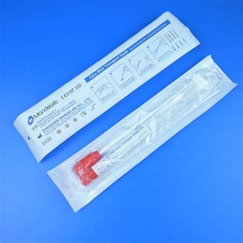 Cag001 Disposable Nylon Collection Swab Sterile Sampling Cary Blair