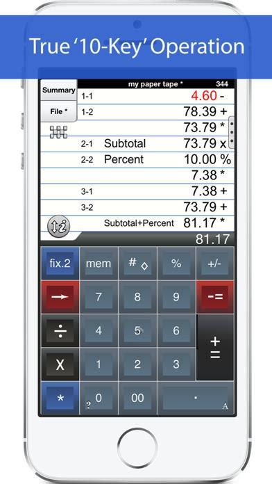 Adding Machine 10Key Universal IOS Download Panda Helper