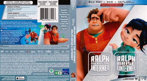 Ralph Breaks The Internet Blu Ray Cover Dvdcover Com
