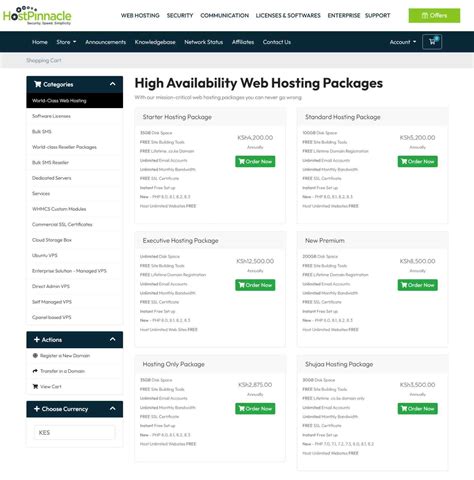 Web Hosting Plans Comparison Hostpinnacle Vs Hostafrica Vs Truehost