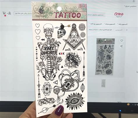 خرید خالکوبی مصنوعی موقت پسرانه و دخترانه