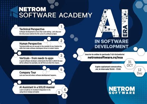 🔔 Ediția A Xii A A Netrom Software Academy Is On Netrom Software